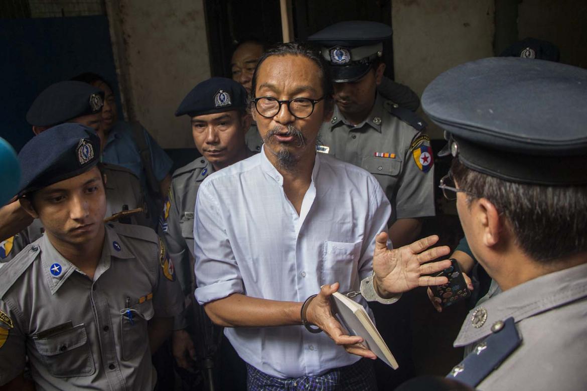 Filmmaker Min Htin Ko Ko Gyi sentenced to one year’s hard labour ...