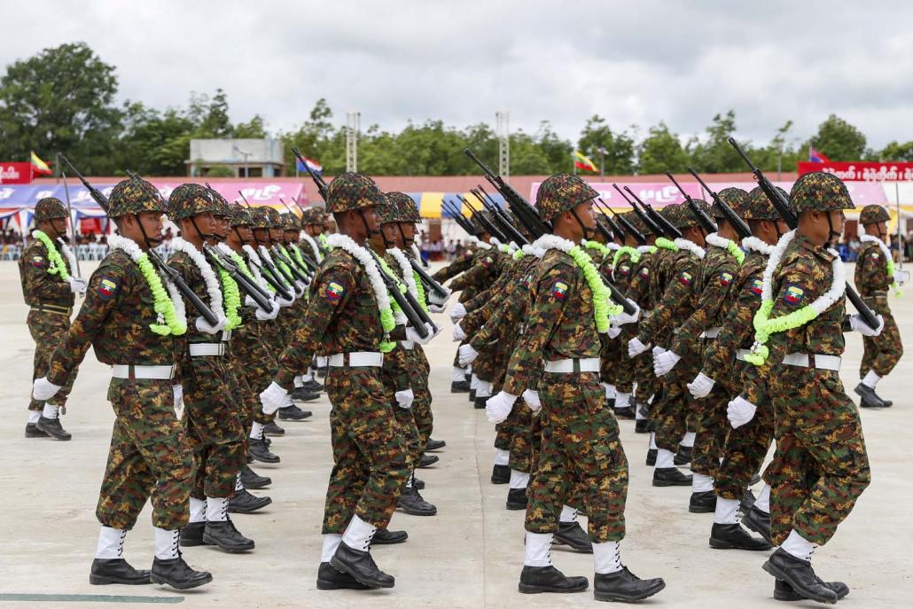 Kayin Border Guard Force celebrates ninth anniversary | Frontier Myanmar