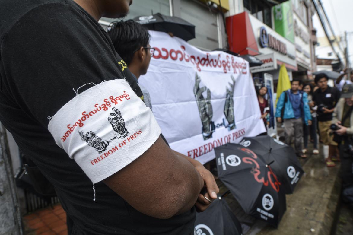 Myanmar falls six places in annual press freedom ranking | Frontier Myanmar